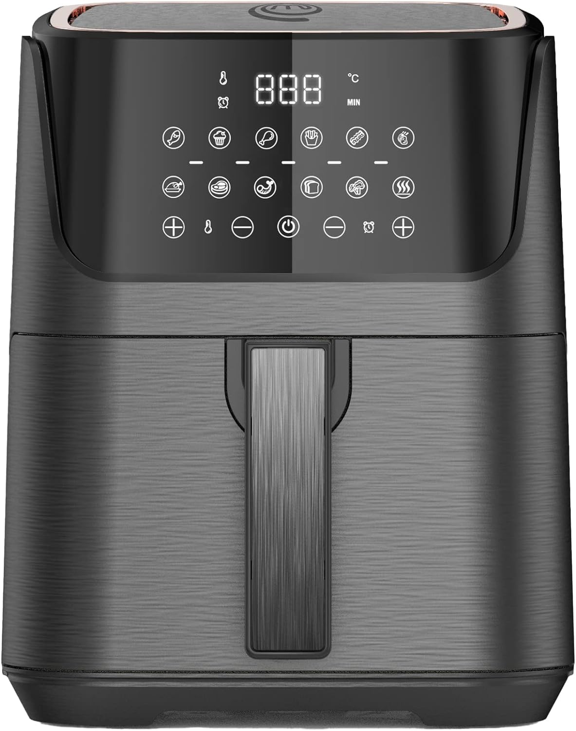 MasterChef by Hukën Freidora de Aire Fry-In-Style de 3.5 Litros con 12 Funciones Preestablecidas ...