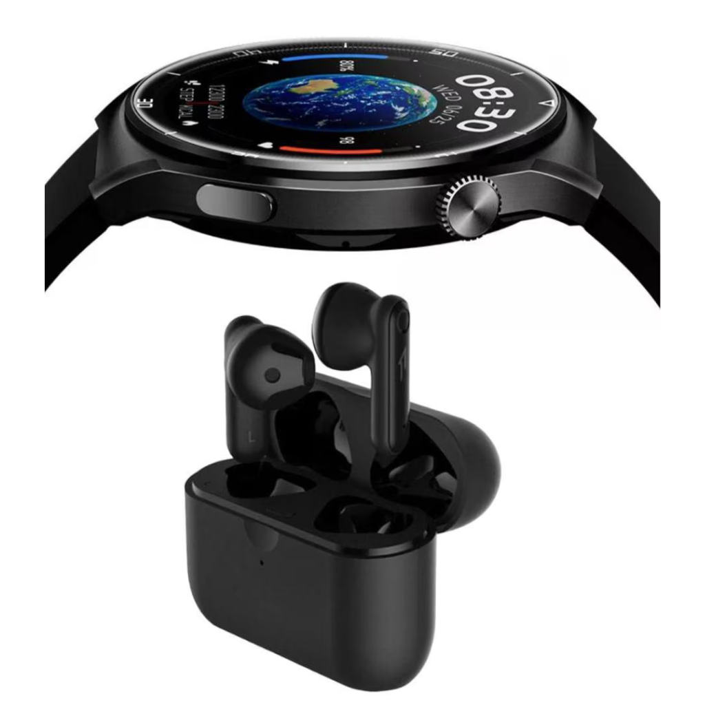Combo de Smartwatch Watch Gt2 QCY PREMIUM y Audífonos true wireless NEO