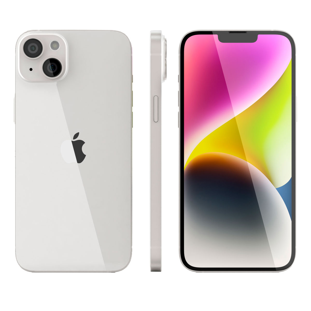 Apple iPhone 14 256 GB Blanco Reacondicionado Grado A eSIM