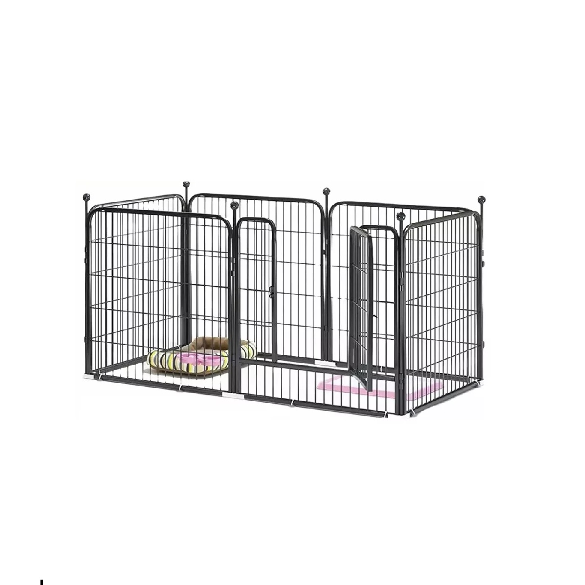 Corral Para Perros Armable Varias Mascotas 6 Paneles