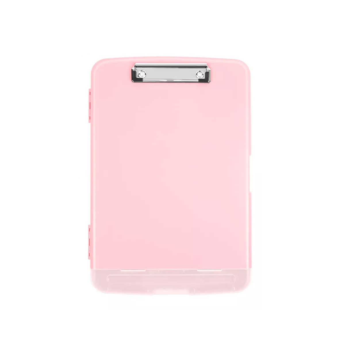 Portapapeles Papeleta Almacena Papele Tabla Clip Carta Rosa Claro