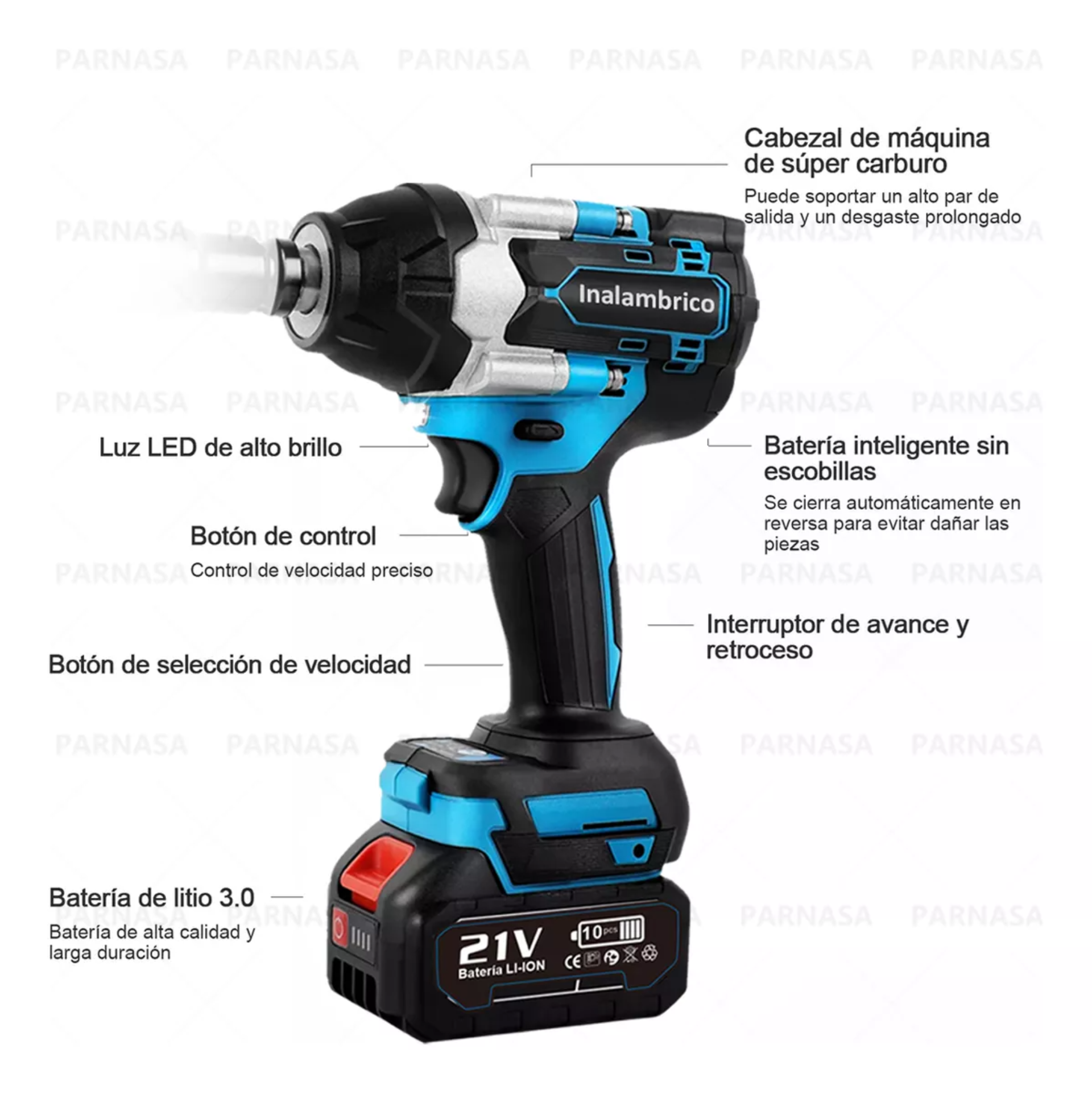 Kit De Taladros Inalambrico,esmeril Angular+llave Electrica