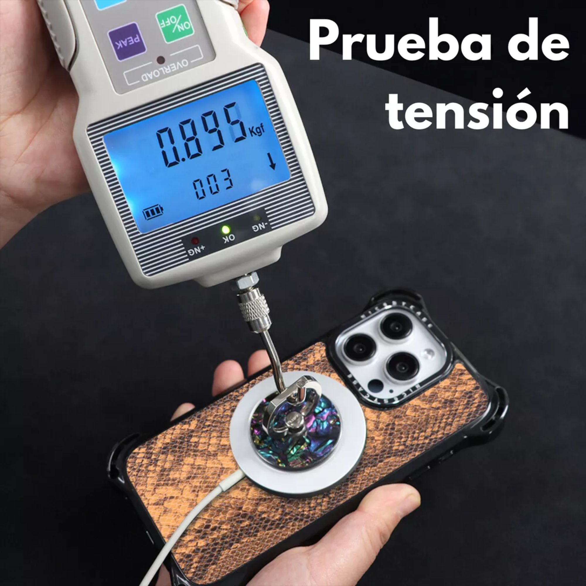 Funda Uso Rudo Para iPhone Magsafe Ultra Bounce Animal Print Compatible ...