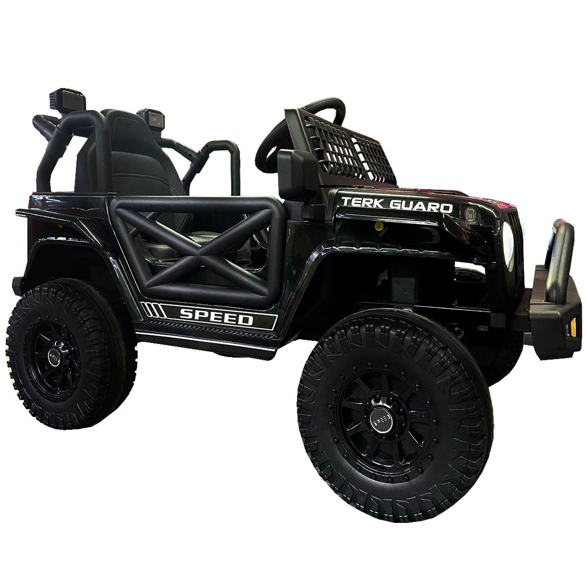 Montable Electrico Tipo Jeep X10A Negro