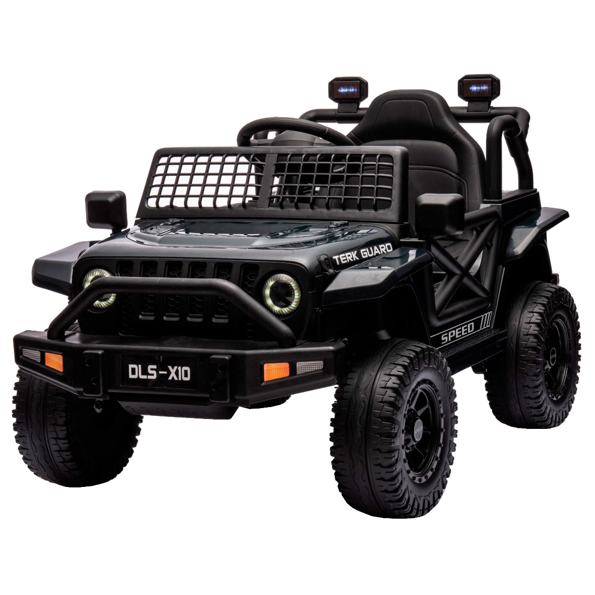 Montable Electrico Tipo Jeep X10A Negro