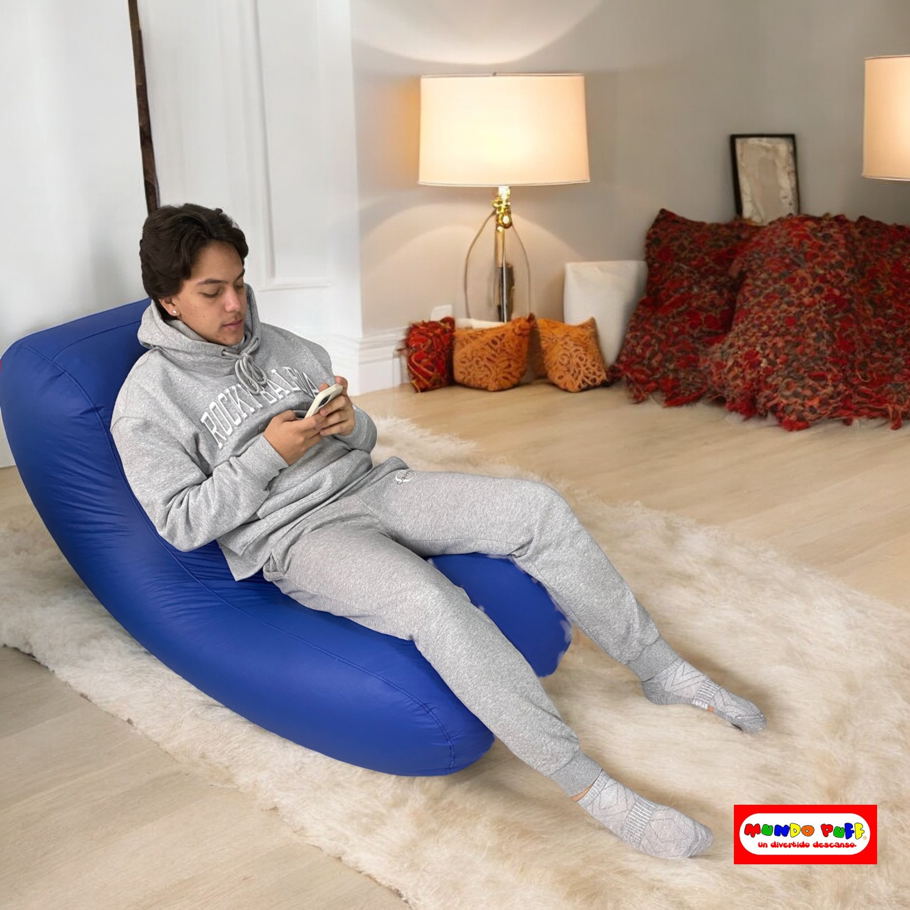 Sillón Puff Frijol Diván marca Mundo Puff