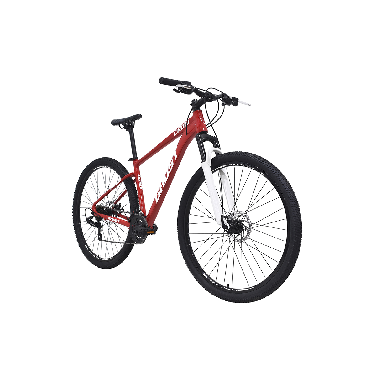 Bicicleta Ghost Crow Rodada 29 Rojo De Montaña