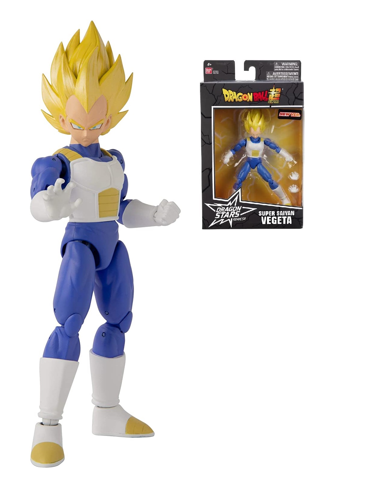 Super Saiyan Vegeta Versión 2 Dragon Stars Wave 15 Dragon Ball Super BANDAI