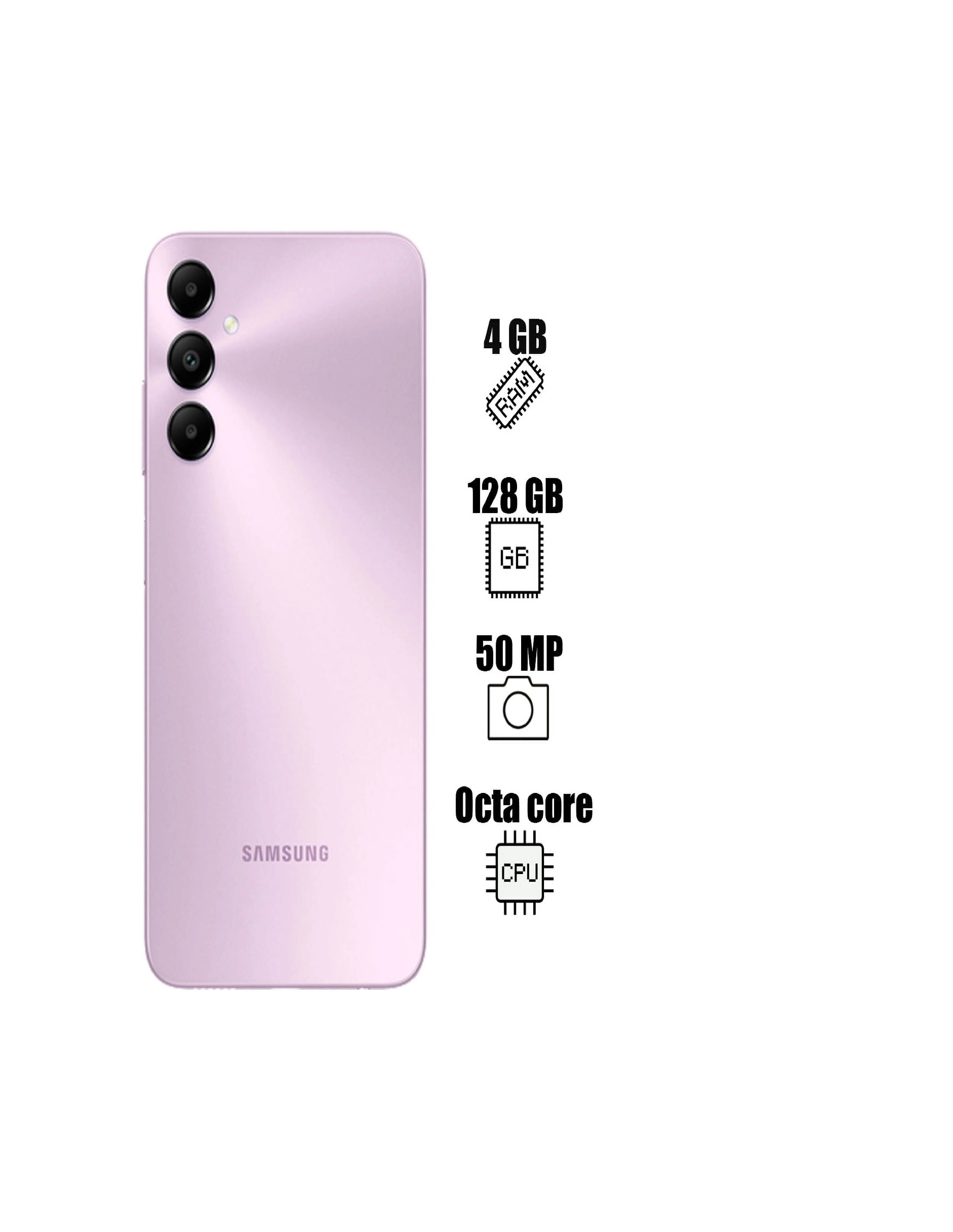 Samsung Galaxy A05s 128Gb 4Gb Ram Color Morado