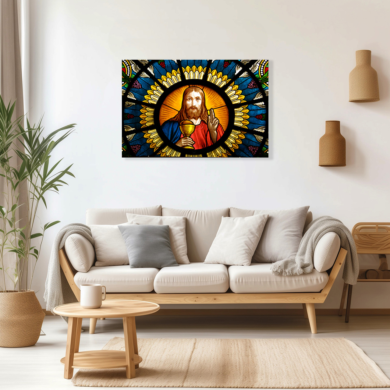 Cuadro Decorativo Religioso Jesús 135 X 90
