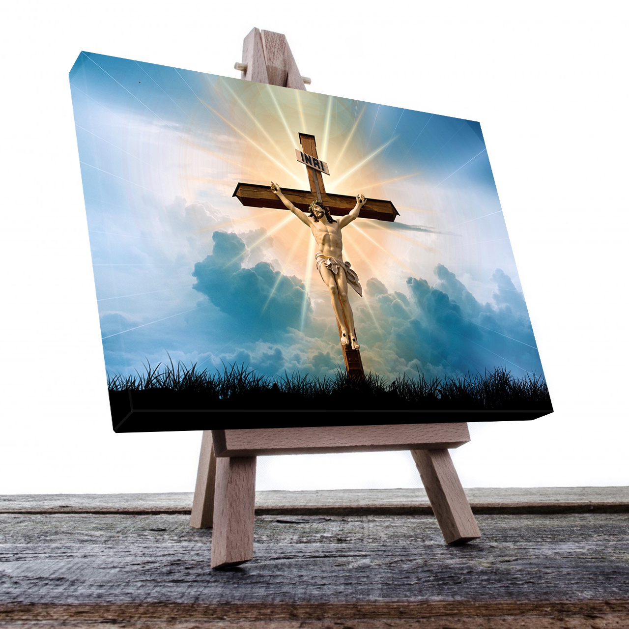 Cuadro Decorativo Religioso Jesús Crucifixión #6 120 X 80