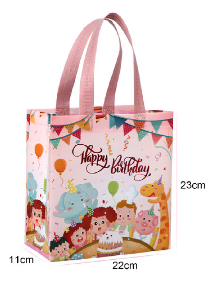 24 Bolsas Para Regalos De Fiesta De Cumpleaños Para Niños COLORES