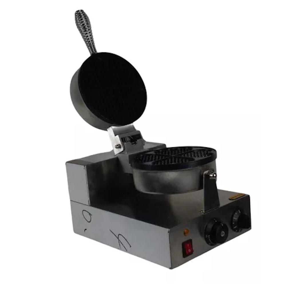 Waflera Forma Corazon Acero Inoxidable Potencia 1200W Noval