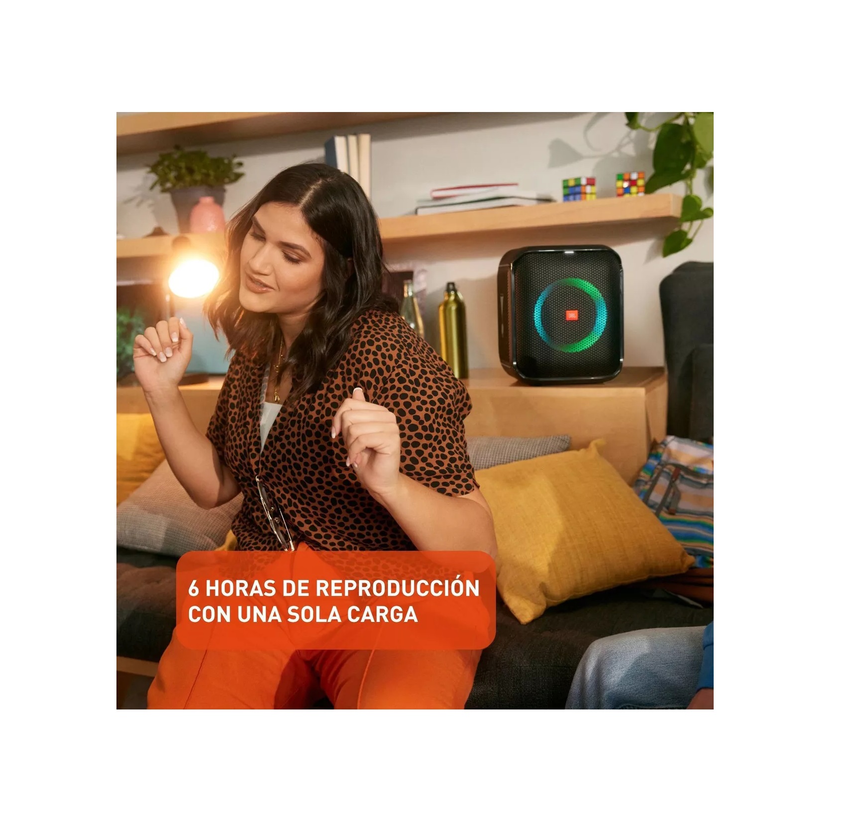 Bocina Jbl Portátil Partybox Encore Essential, Bluetooth de 100 W RMS Usb, Inalámbrico/Alámbrico ...