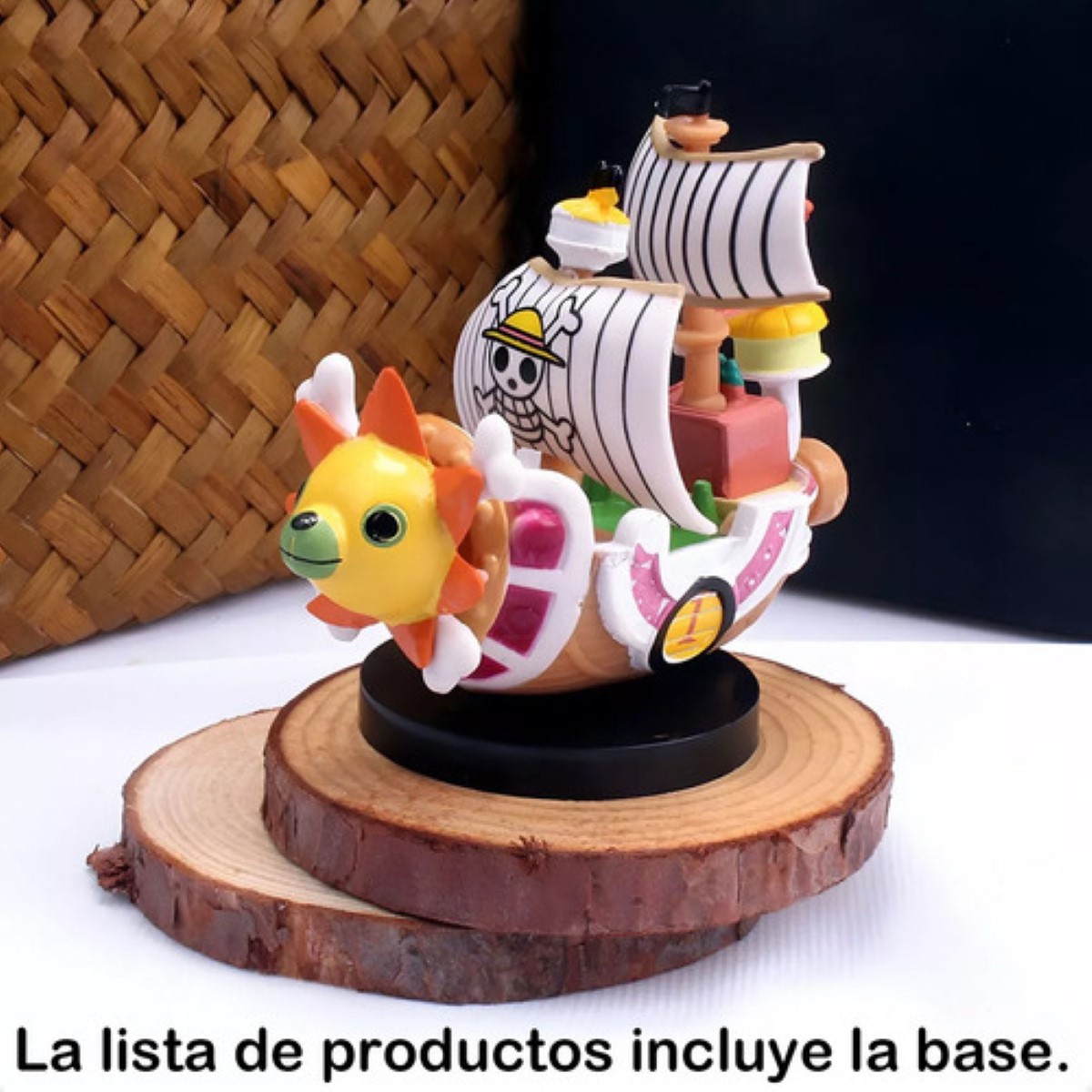 Muñecos y Figuras de Acción One Piece Mini Ship Thousand Sunny 4 pzs ...