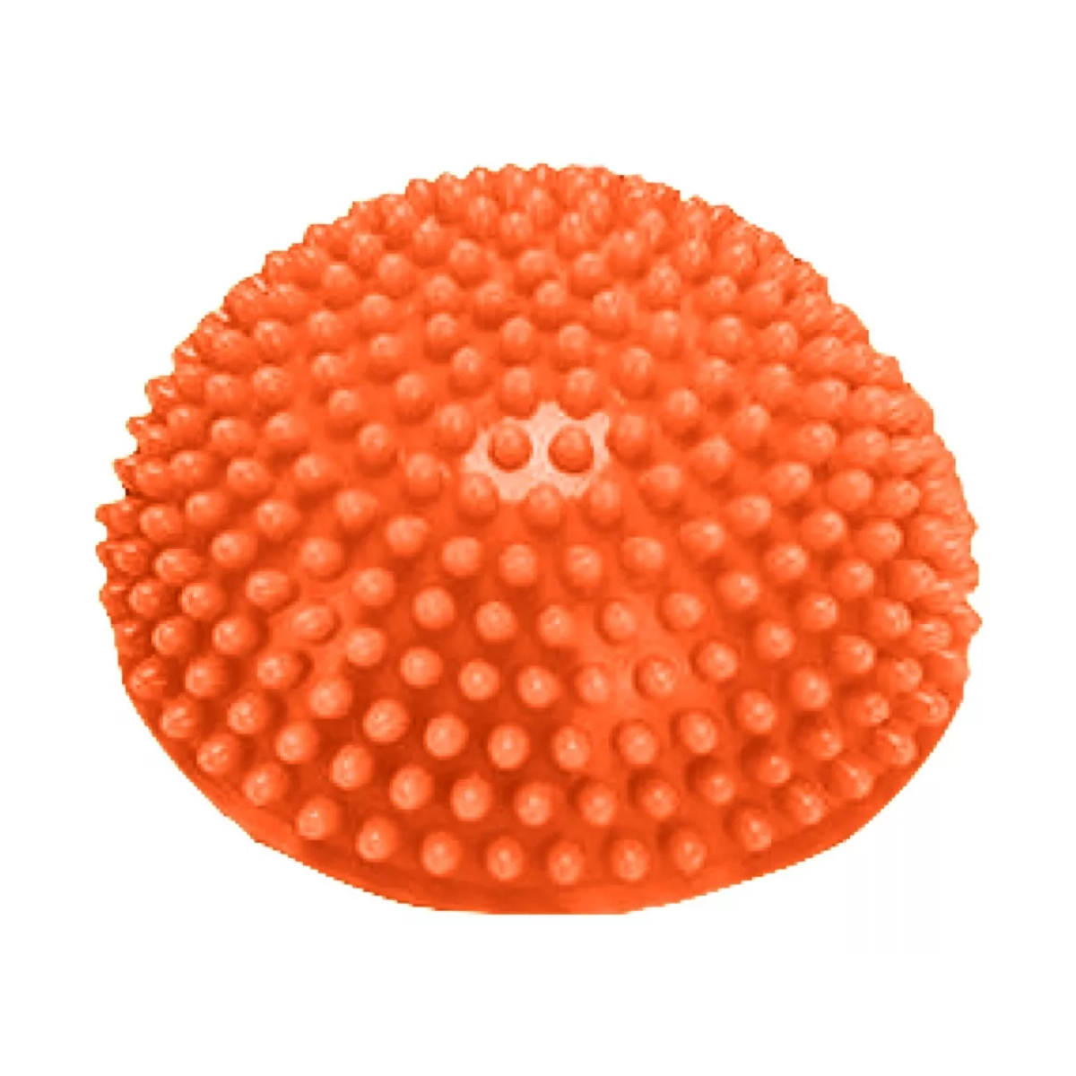 Mini Bosu Spike Ball Colores Media Pelota Equilibrio Fisio Naranja