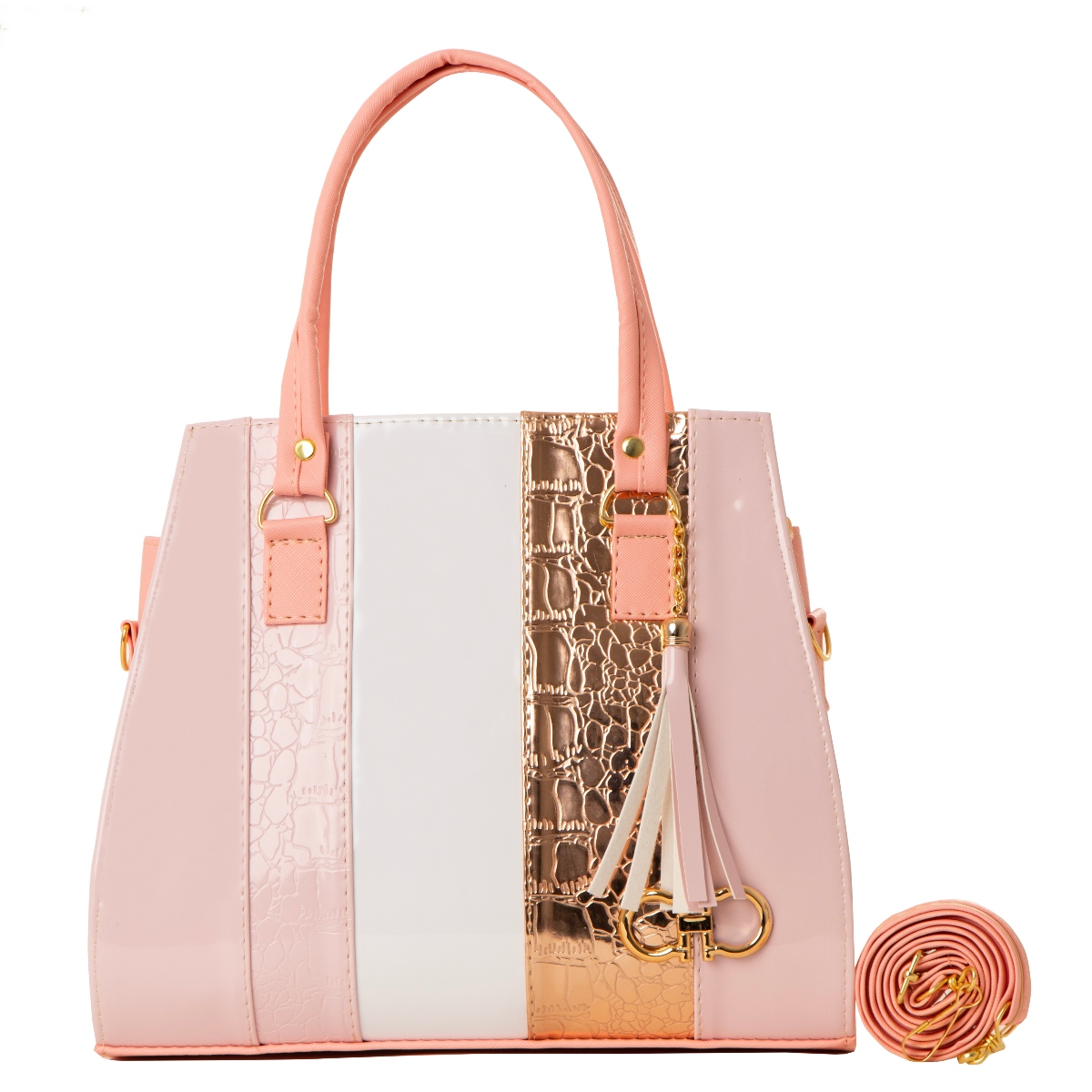 Bolsa para mujer FANA Chiara Color Piñón Linda M3836!!!