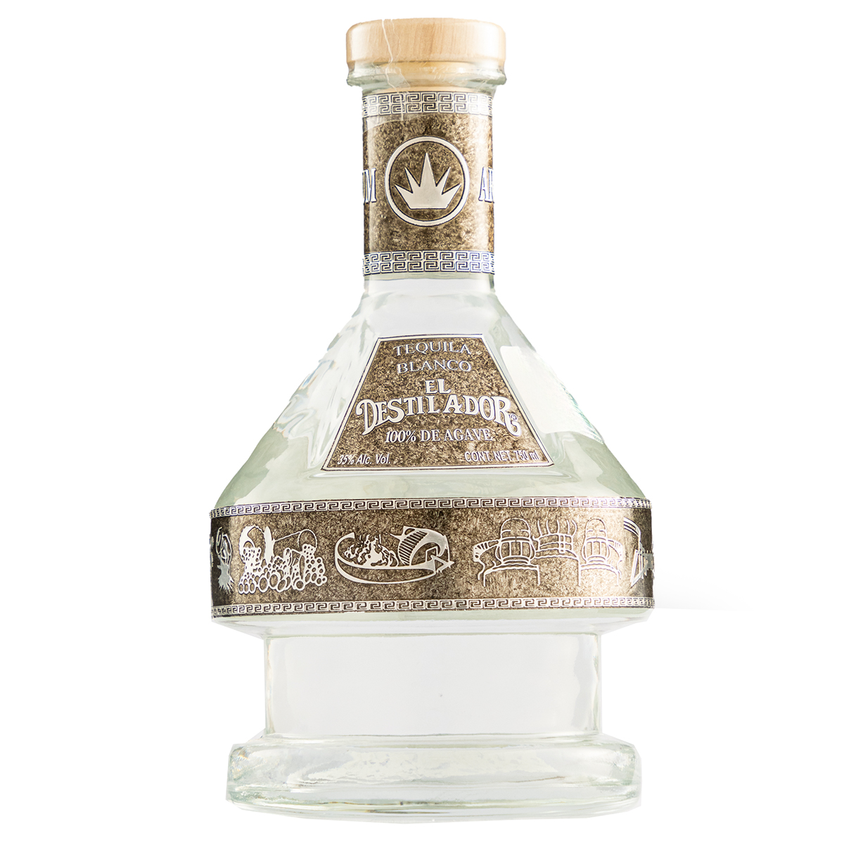 Tequila Destilador Artesanal Premium Blanco 750ml