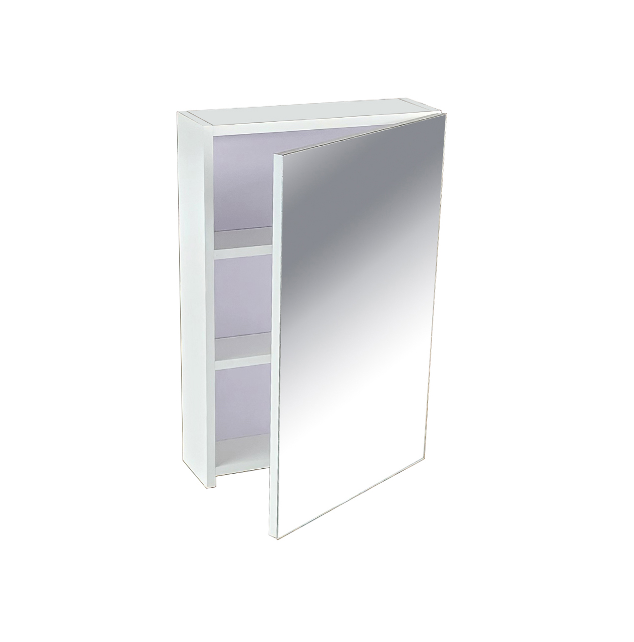 Esatto® Espejo botiquin de baño 3 nichos 60 x 40 x14 cms blanco ...