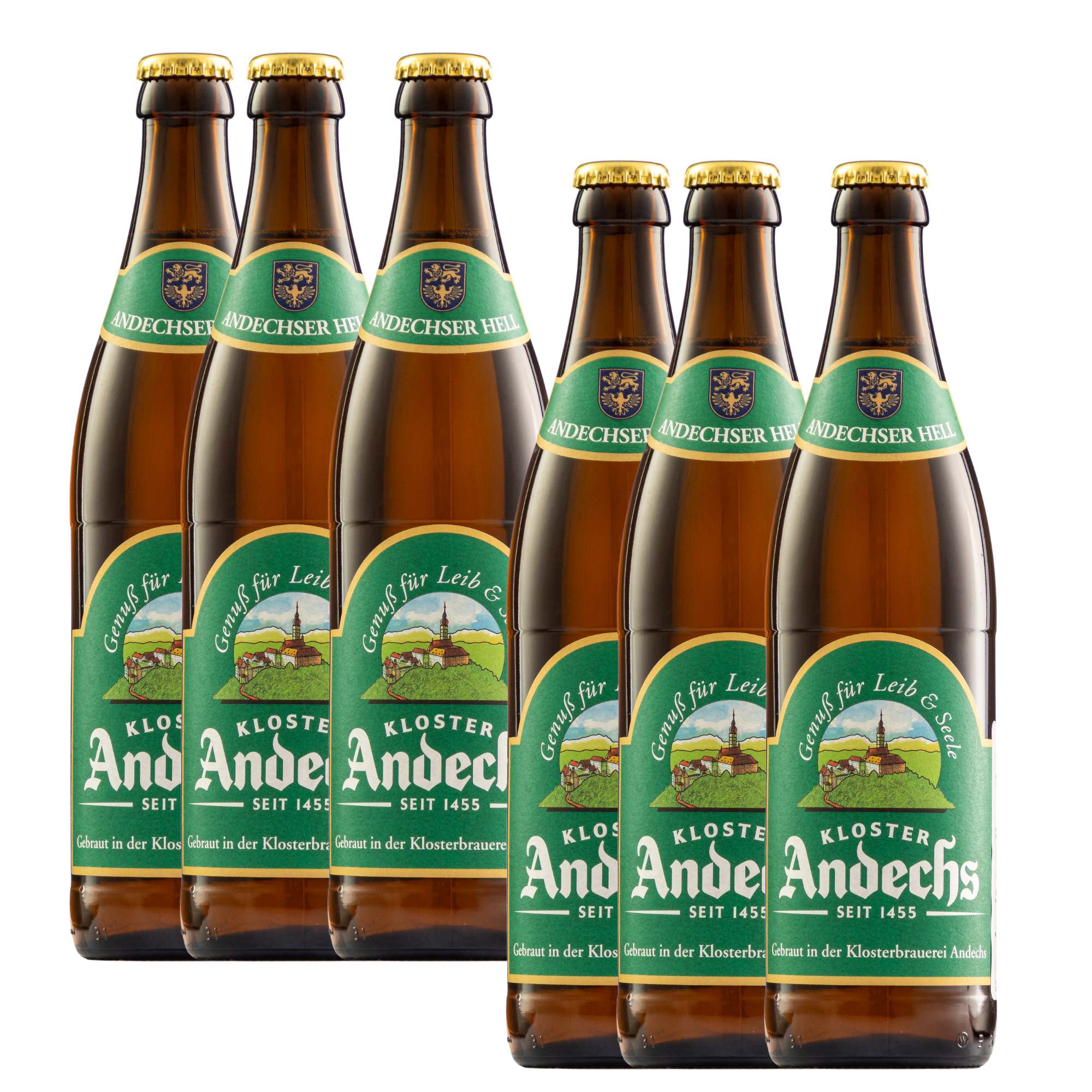 Six Pack Cerveza Andechs Andechser Hell 500 Ml