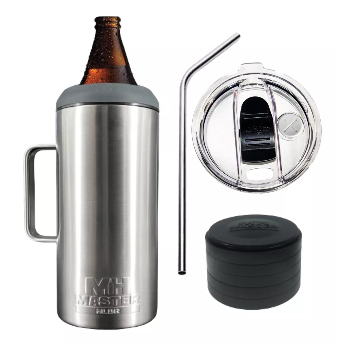 Porta Caguama, Porta Caguamon Color Acero