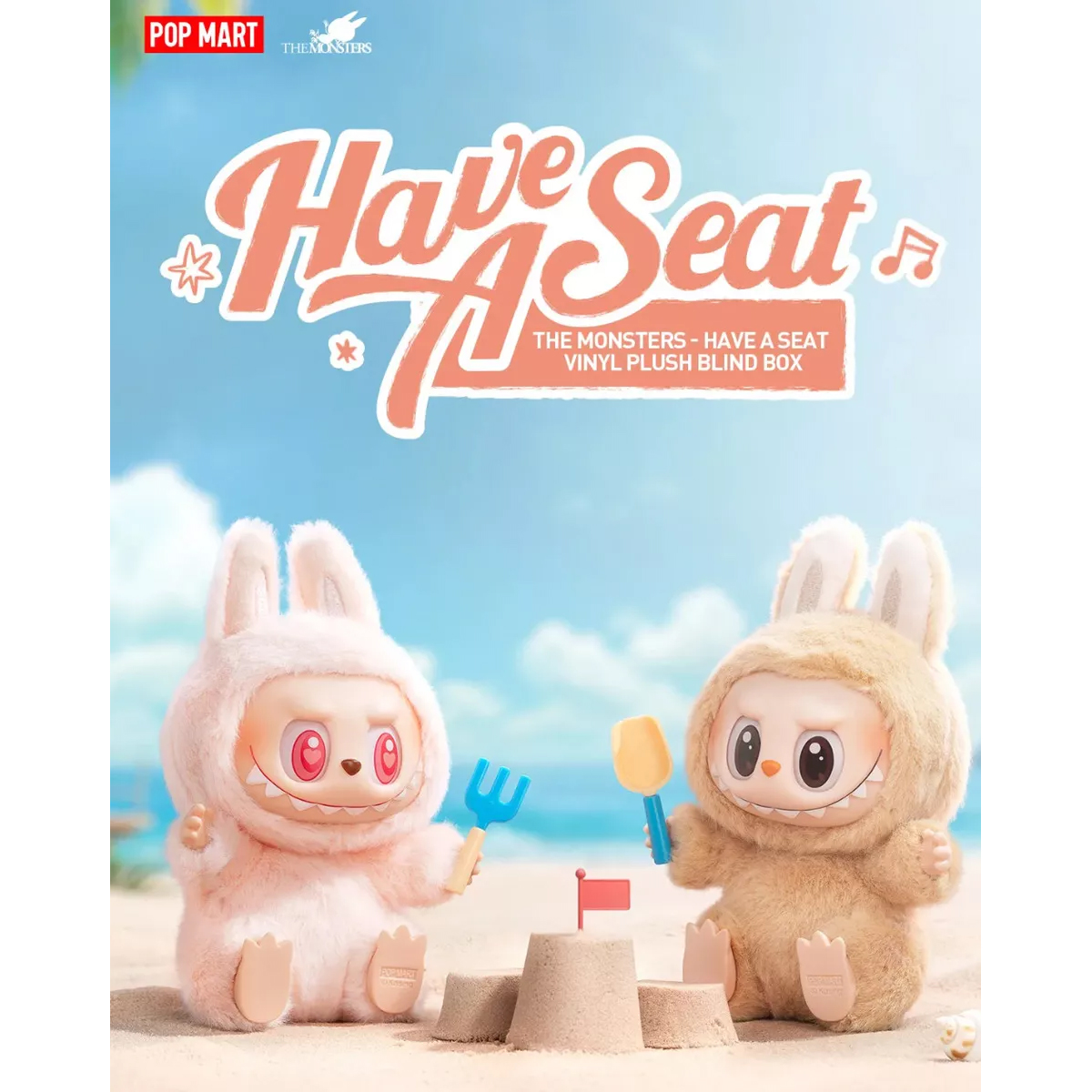 Pop Mart Labubus Have A Seat Caja De 6 Pzas Colores Al Azar