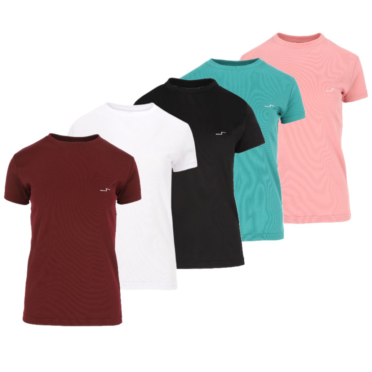 Paquete De 5 Playeras Deportivas Para Mujer CHB Chili Beans Clothing Co.