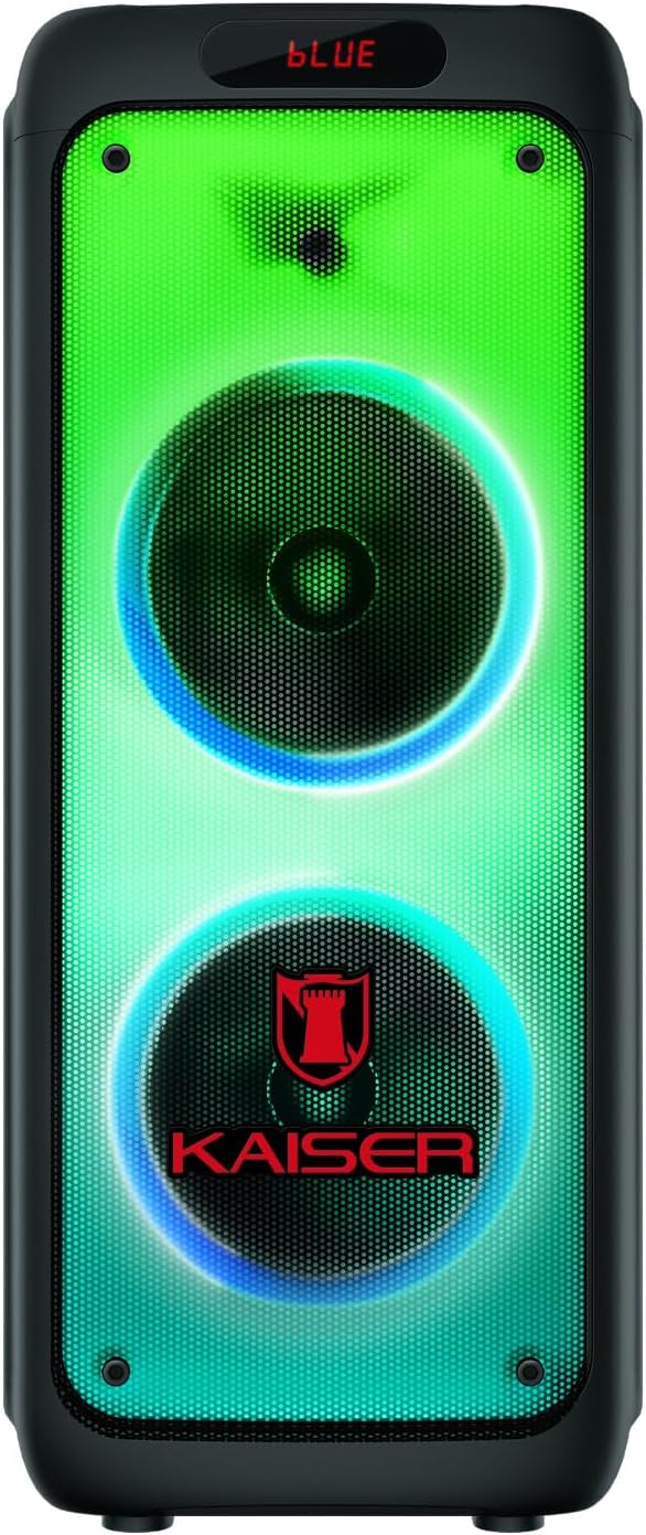 Bafle Msa-2016 Negra, Usb Kaiser Color Negro Doble salida