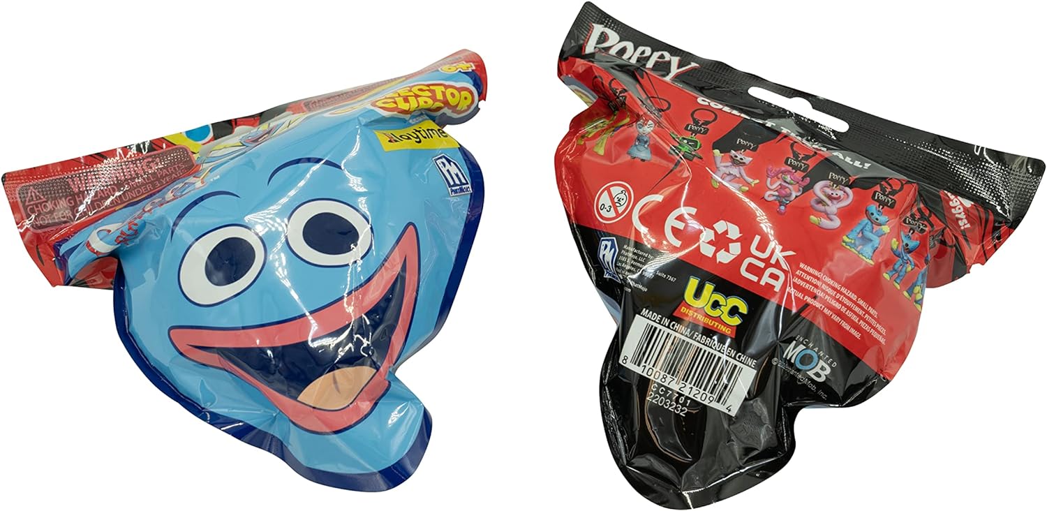 1 Llavero UCC Distributing Poppy Playtime Huggy Wuggy Clip Oficial ...