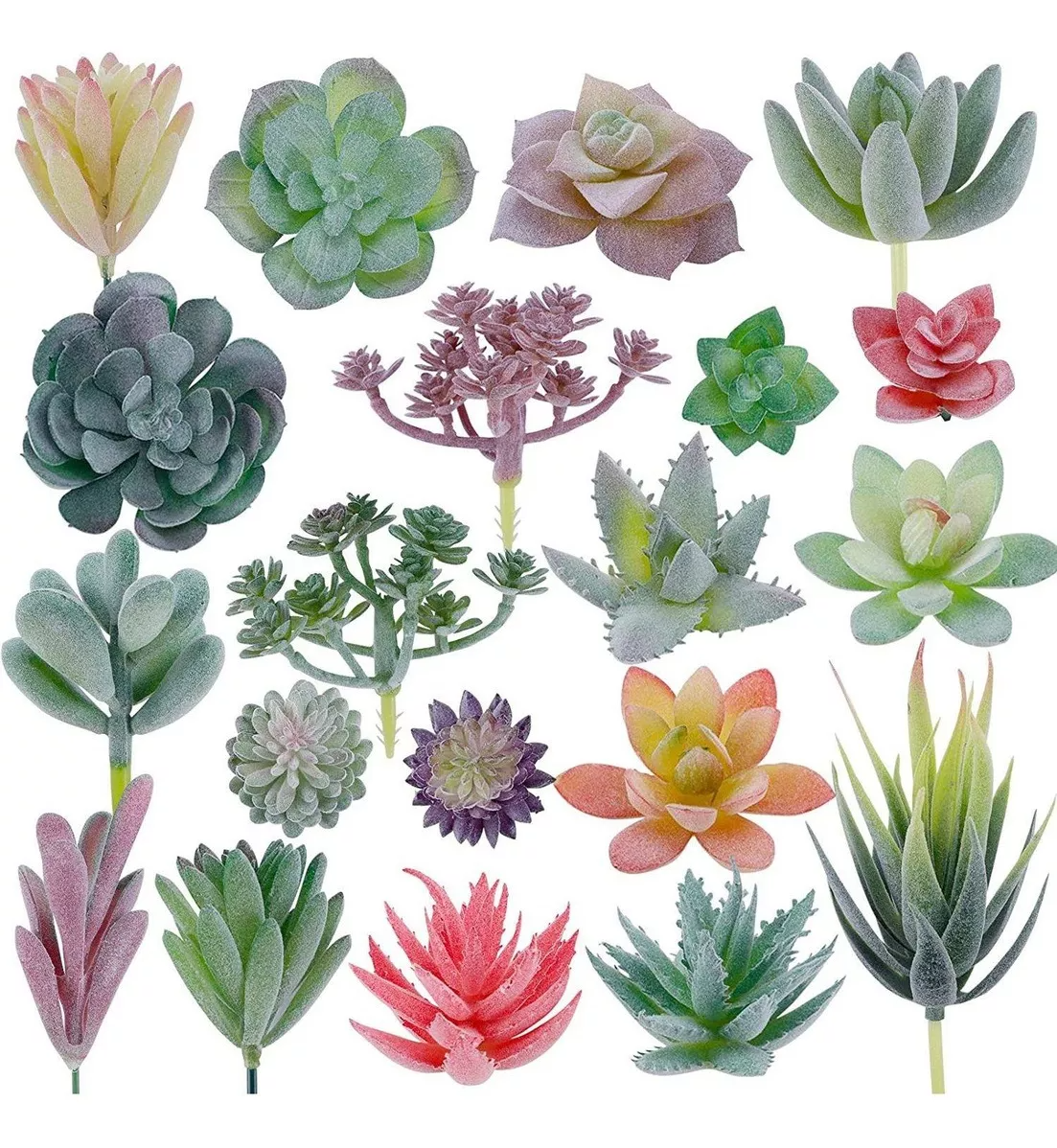 Suculentas Artificiales, 20 Uds.