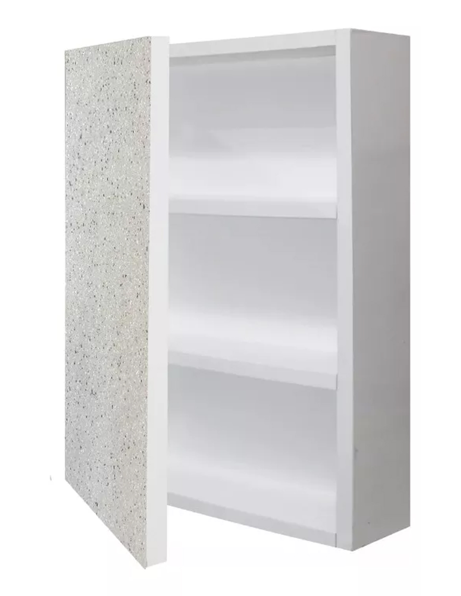 Botiquin Repisa Vinil Granito 50cm Pared Primeros Auxilios