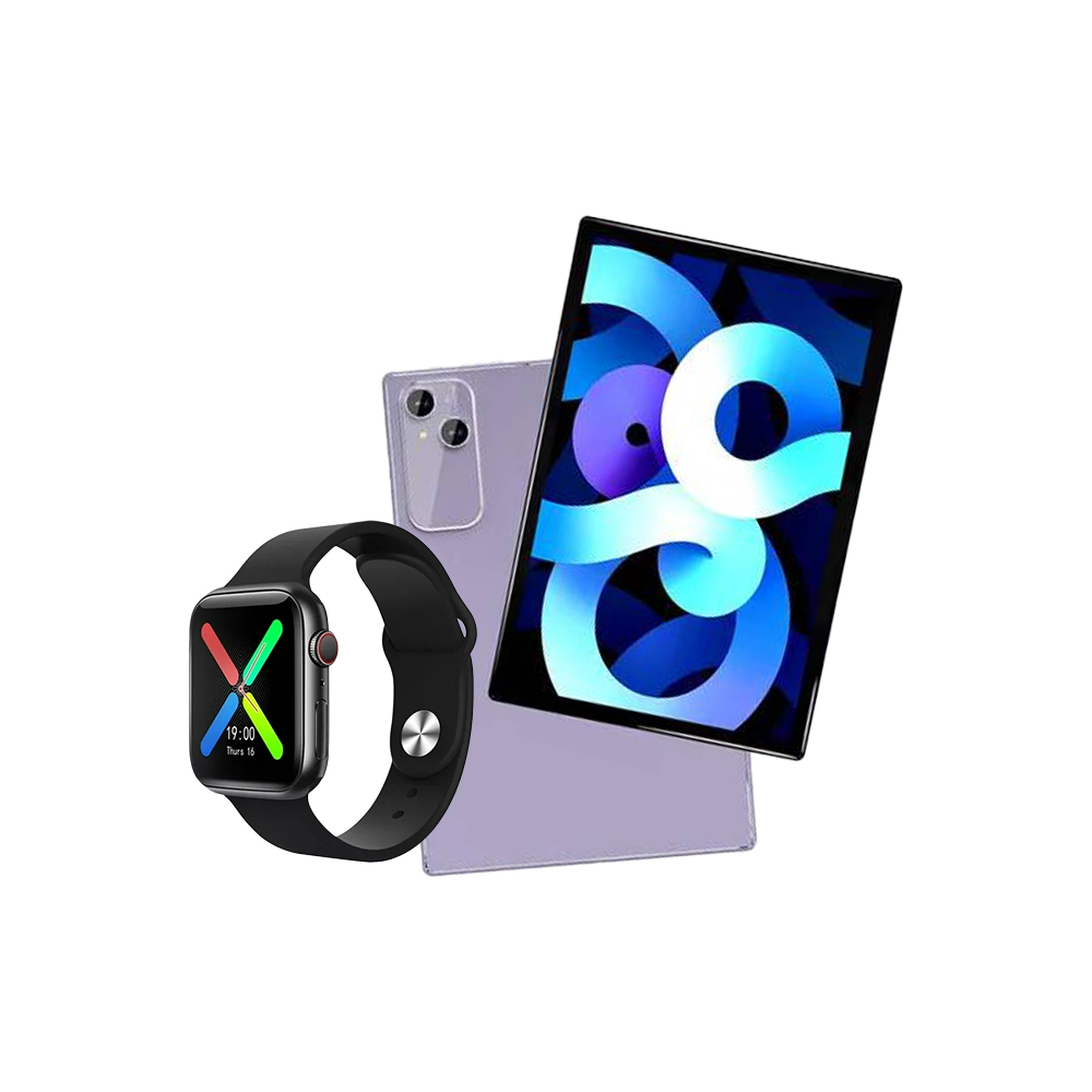 Combo Tablet Kids One F29 Morado 6/128gb + Smartwatch T500