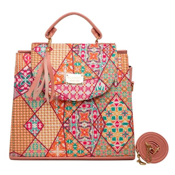 Bolsa Yute De Mujer FANA Emilia Color Piñon Reforzada Véndela, M3972!!