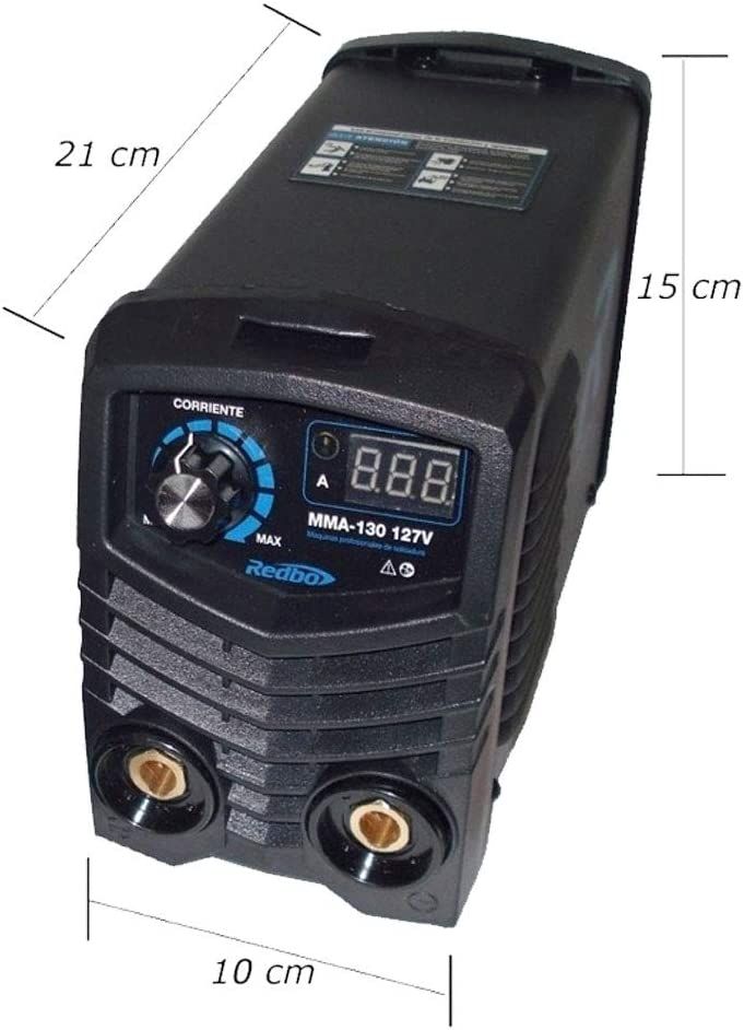 Soldadora Inversora Mini 110V MMA130 Redbo