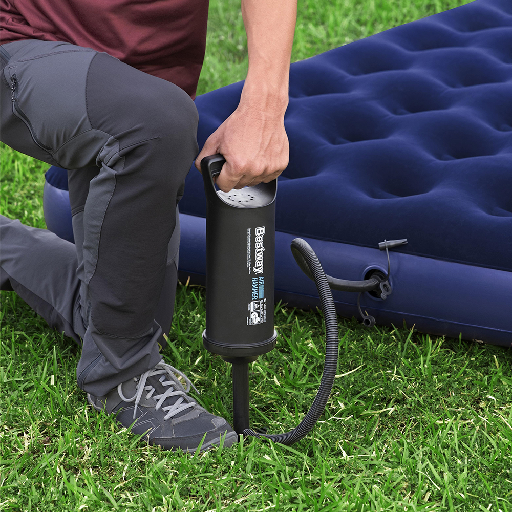 Bomba Inflable Air Hammer Tm Manual 3 Válvulas Adaptadoras.