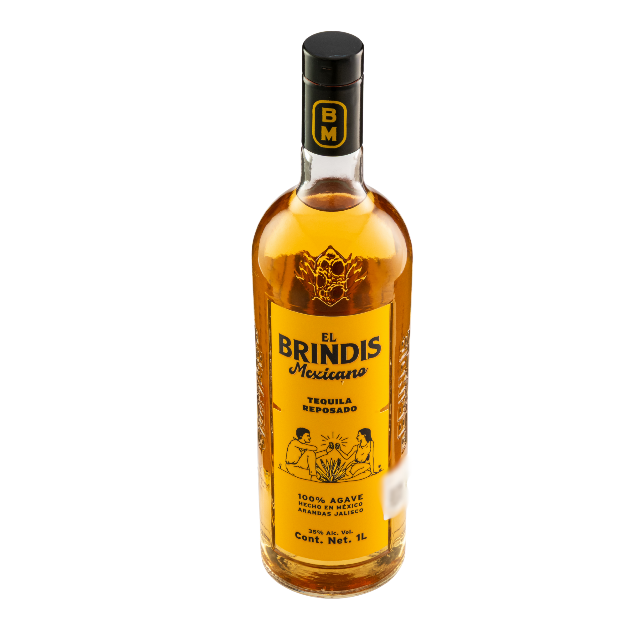 Tequila EL Brindis Mexicano Reposado 1000 Ml