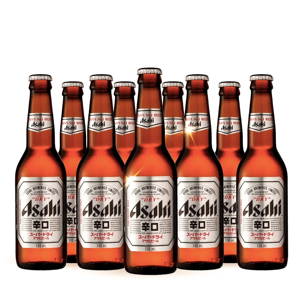 Cerveza Asahi Super Dry 12 Pack 330 Ml C/u