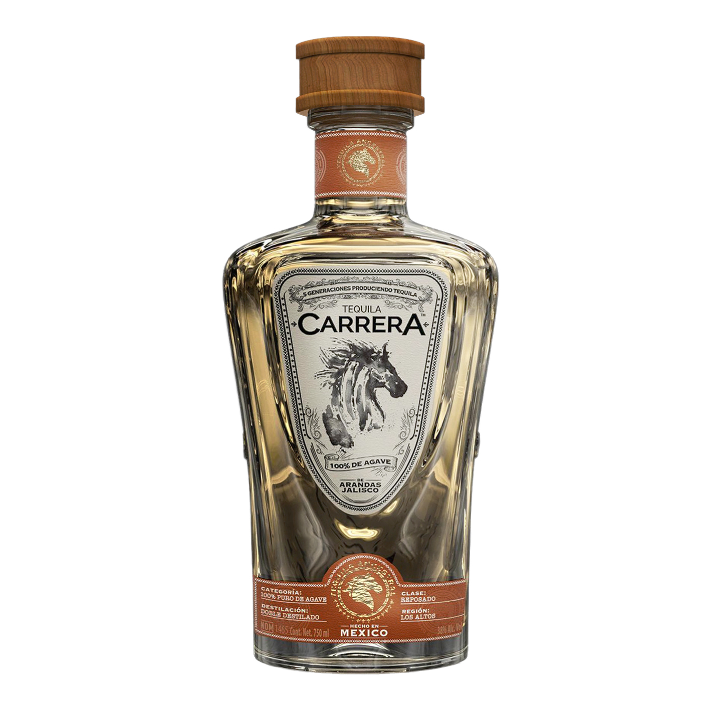 Tequila Carrera Reposado 750 Ml