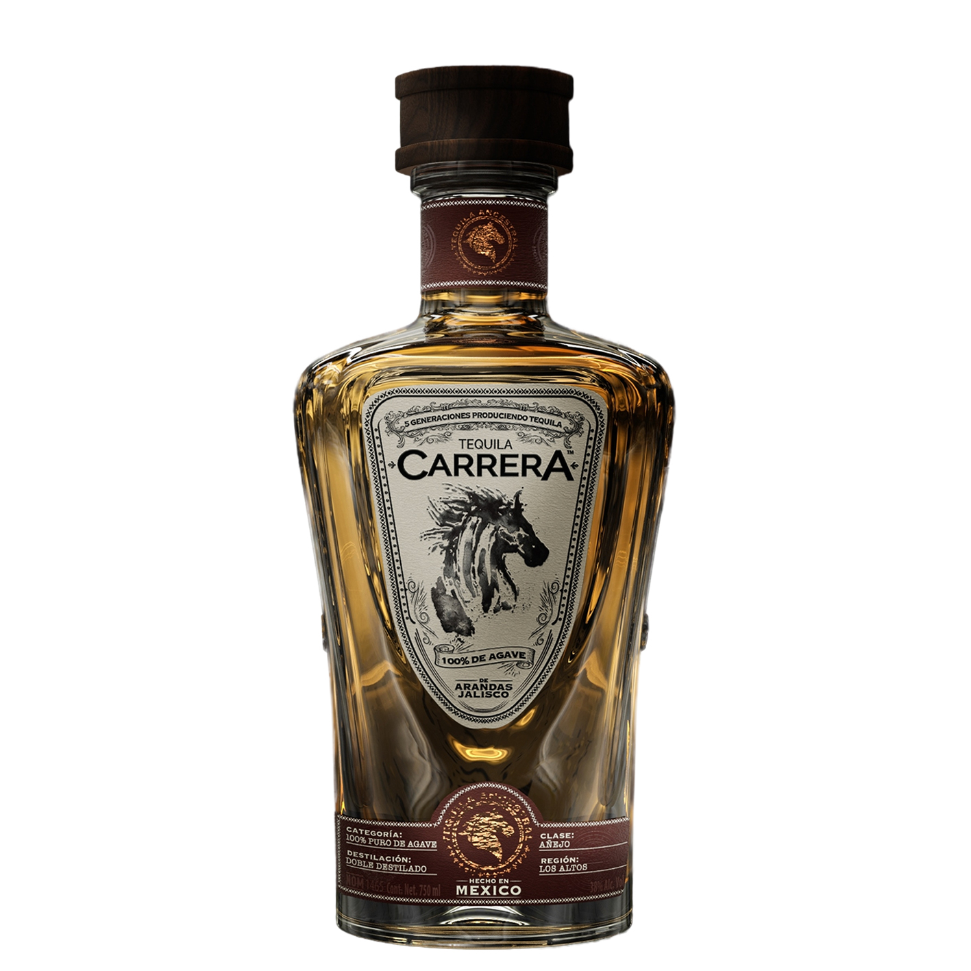 Tequila Carrera Añejo 750 Ml