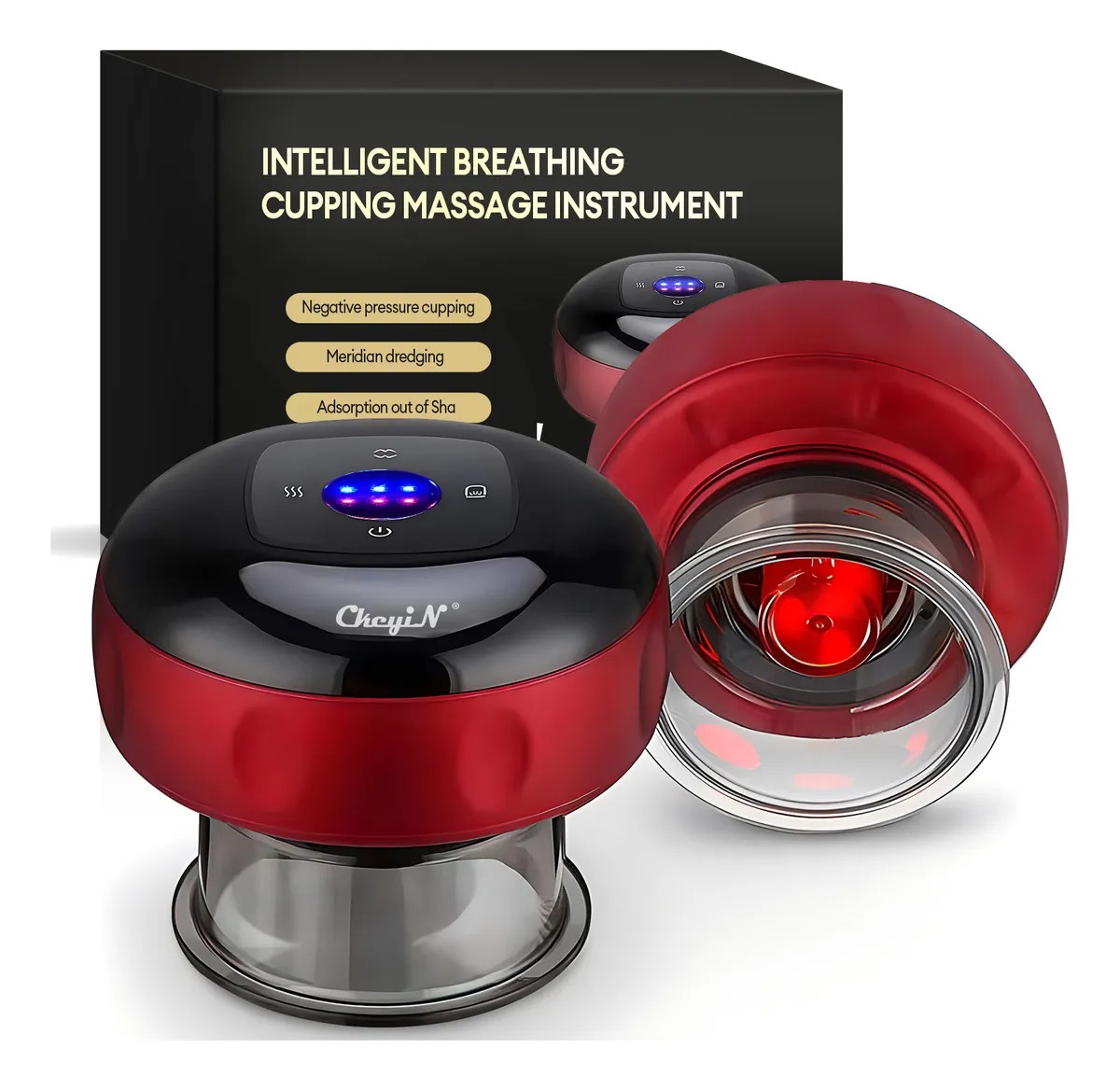 Ventosa Terapéutica Eléctrica De Masaje Cupping Inteligente