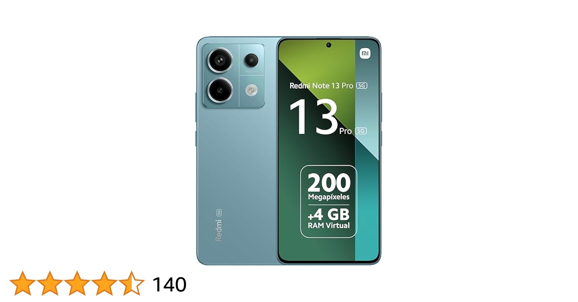 Xiaomi Redmi Note 13 Pro 5G 256gb 8Ram Color Azul Nuevo Libre