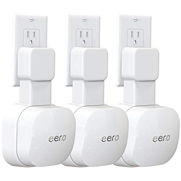 Outlet Wall Mount Only for eero 6 & eero 6+ mesh Wi-Fi System, No Messy ...