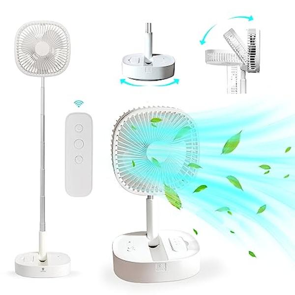 Magesh Oscillating Pedestal Foldable Desk and Floor Fan, Table Fan ...