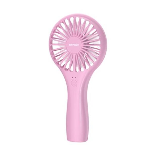 TriPole Handheld Mini Fan Battery Operated Small Personal Portable Fan ...