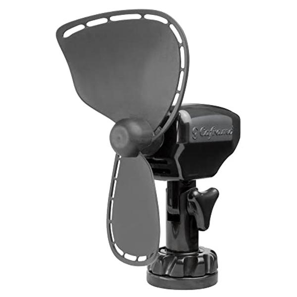 Caframo Ultimate 757 12V 2-Speed 7 inch Fan - Direct Wire Black