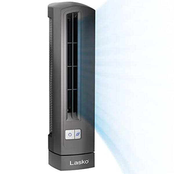 Lasko Air Stik Ulta-Slim Oscillating Desktop Fan, 2 Speeds, for Bedroom ...