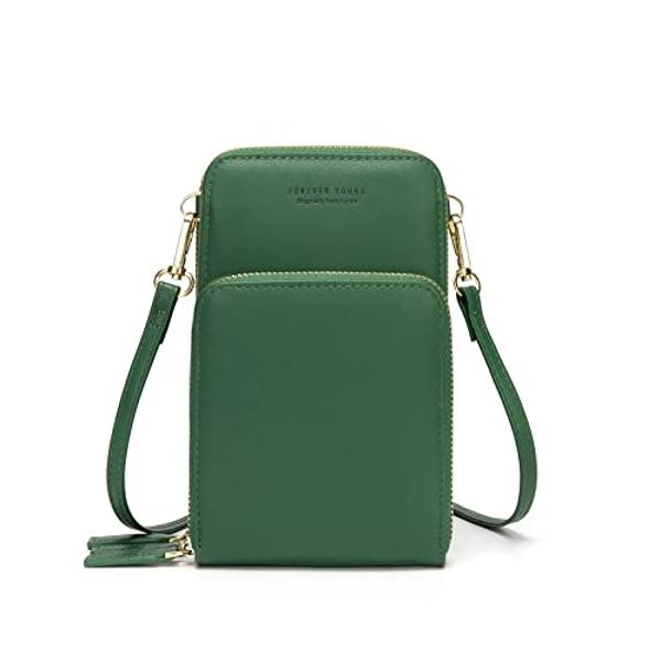 myfriday Small Crossbody Cell Phone Bag for Women, Mini Over Shoulder Handbag Purse with Credit ...