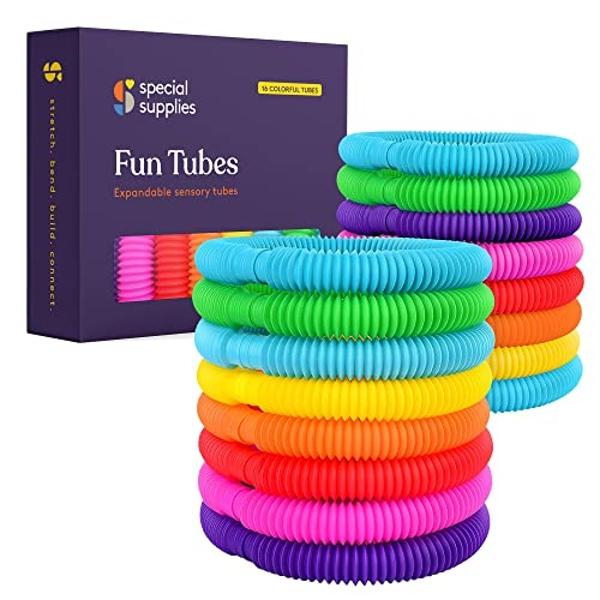 Special Supplies Fun Pull and Stretch Tubes for Kids - Pop, Bend, Build ...