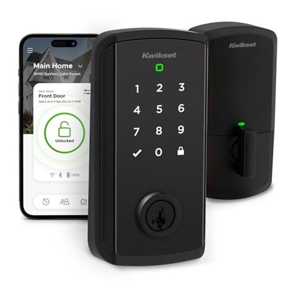 Kwikset Halo Select Smart Lock Keyless Entry Door Lock Wi-Fi and Matter ...