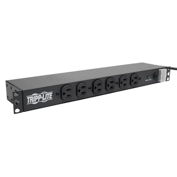 Tripp Lite 14-Outlet Rackmount PDU Surge Protector Power Strip, 15A ...
